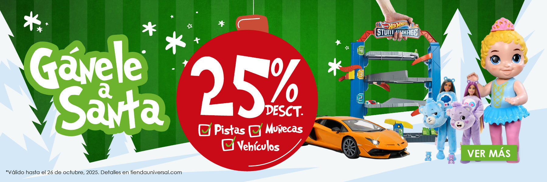 Gánele a Santa - Tiendas Universal