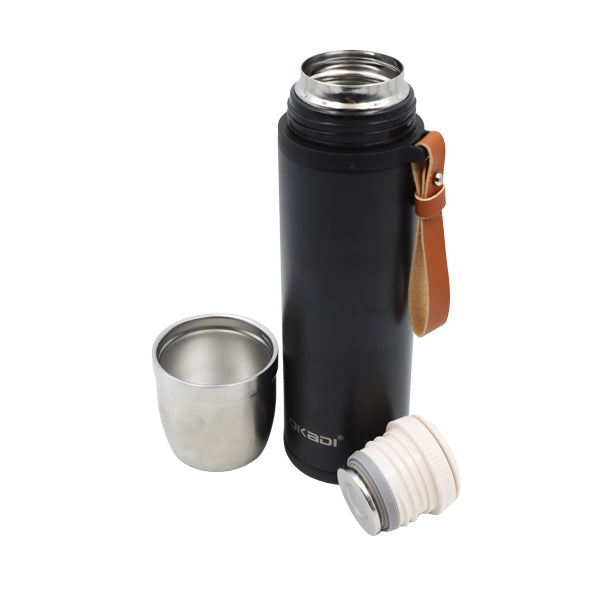 Botella para café 450m negra Okadi - Tiendas Universal