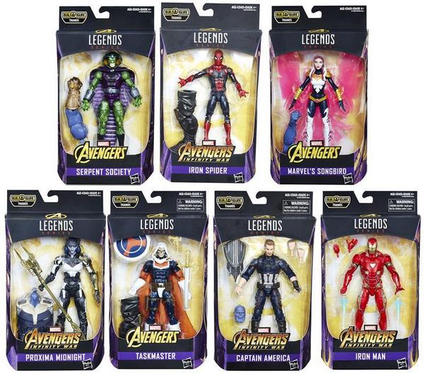 Marvel legends series - Avengers Infinity War surt - Tiendas Universal ...